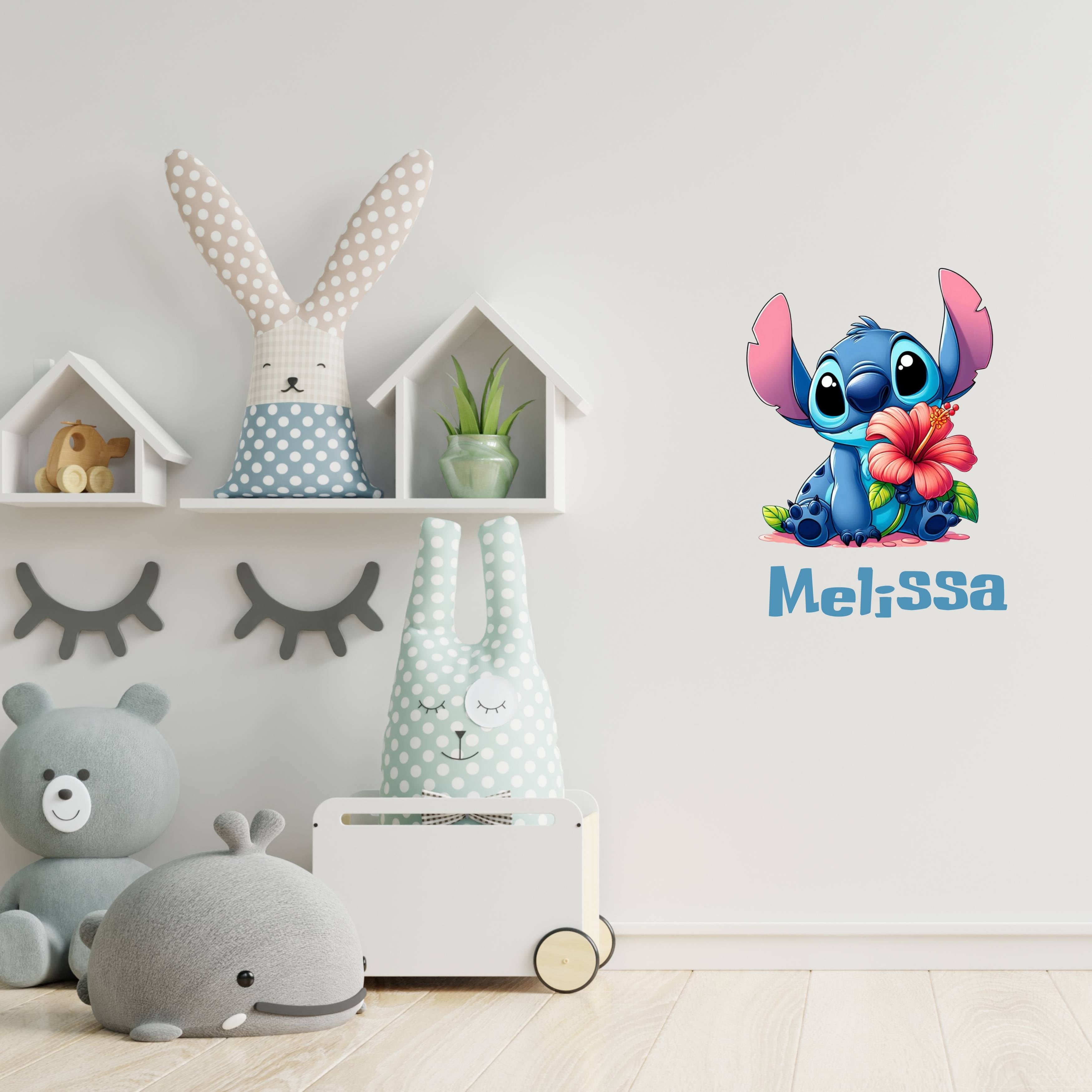 Sticker stitch personnalisé prénom – Partyprint